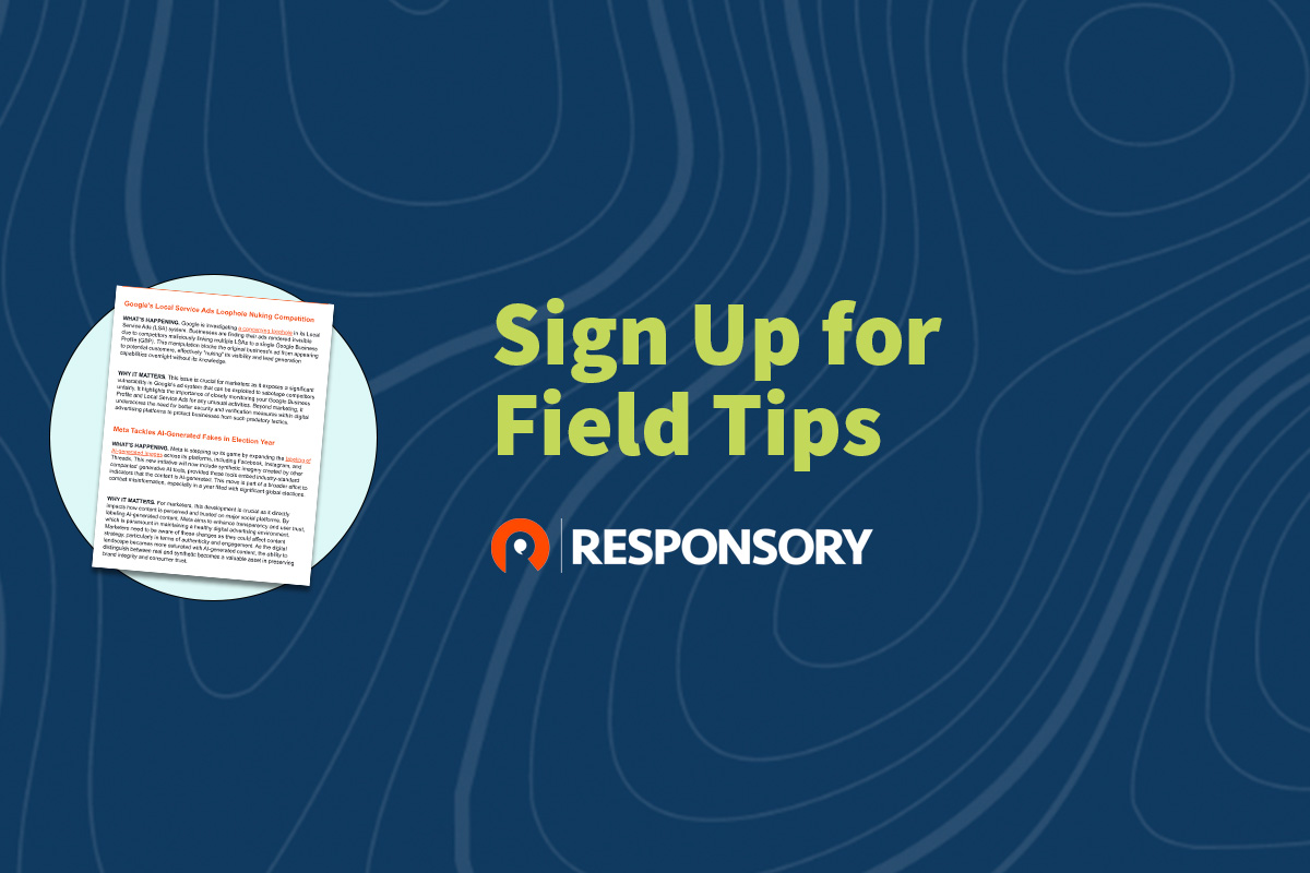 Subscribe to Field Tips - Responsory